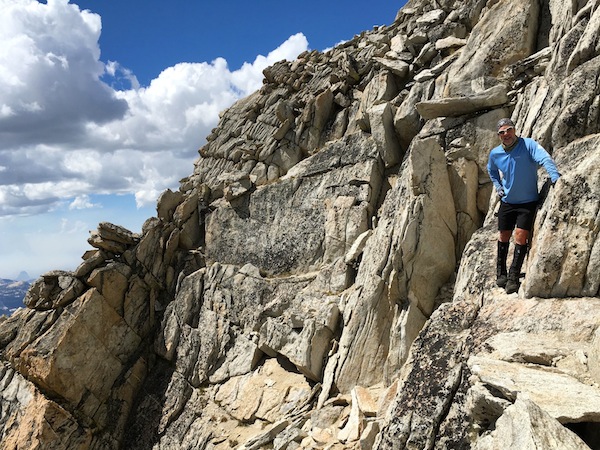 hiking Mt Conness Yosemite
